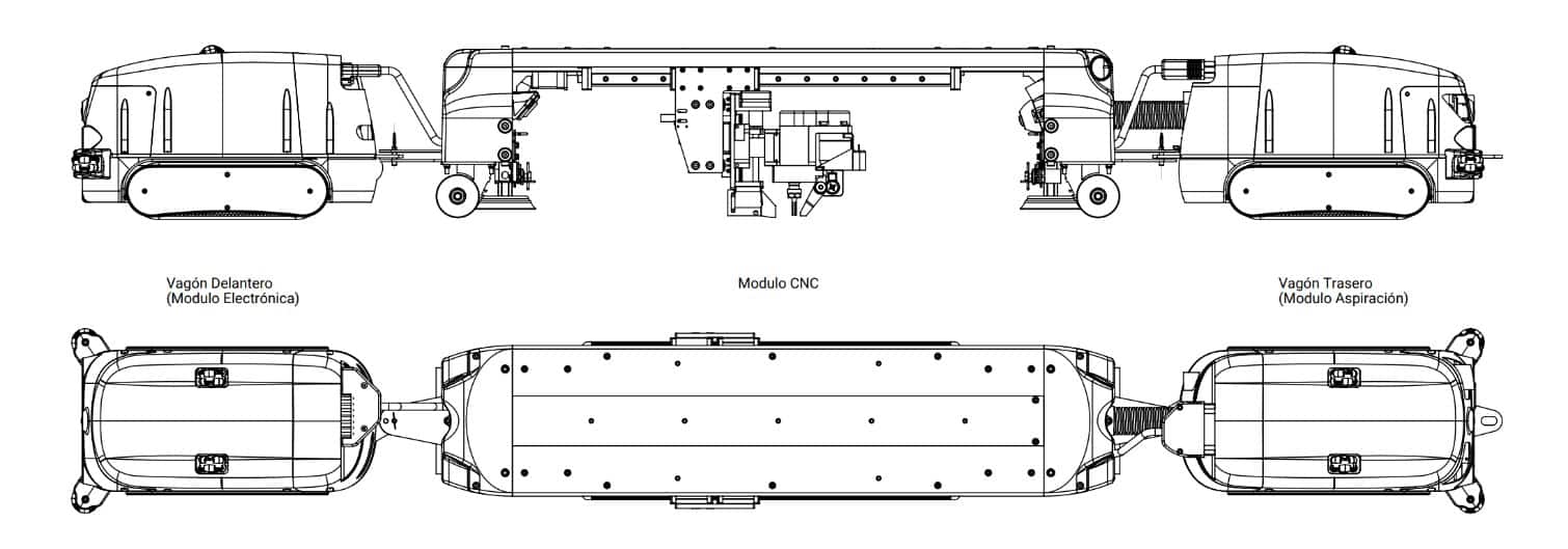 Cyrus | Internal wind blade repair robot