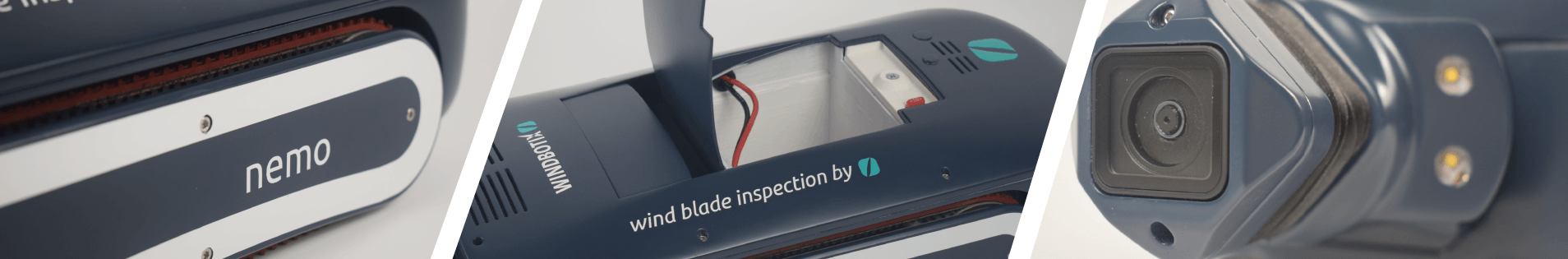 Nemo : Robot for internal inspection of wind blades