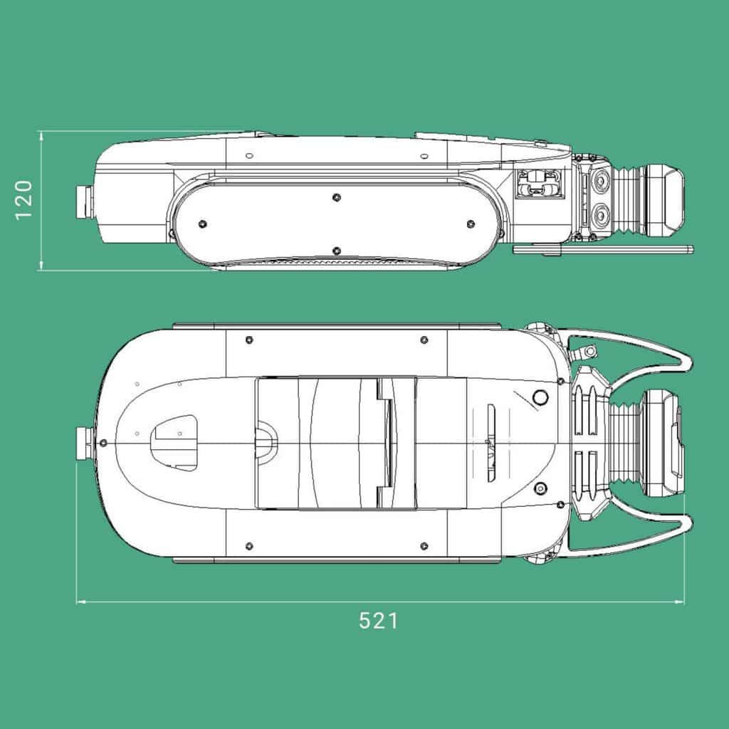 Nemo : Robot for internal inspection of wind blades